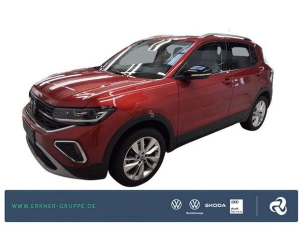 Red Volkswagen T-Cross 2024 in Kaunas, with an engine capacity of 1.00 L and mileage of 10 thousand km for 28064 €, photo 1 on AUTOMOTO.COM.LV