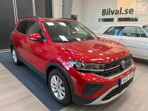 Sarkans Volkswagen T-Cross 2024 Kauņa, ar dzinēja tilpumu 0.00 L un nobraukumu 17 tūkst. km par 21381 €, foto  vietnē AUTOMOTO.COM.LV
