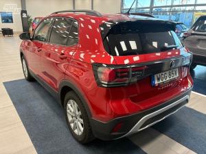 Red Volkswagen T-Cross 2024 in Kaunas, with an engine capacity of 0.00 L and mileage of 17 thousand km for 21381 €, photo 2 on AUTOMOTO.COM.LV