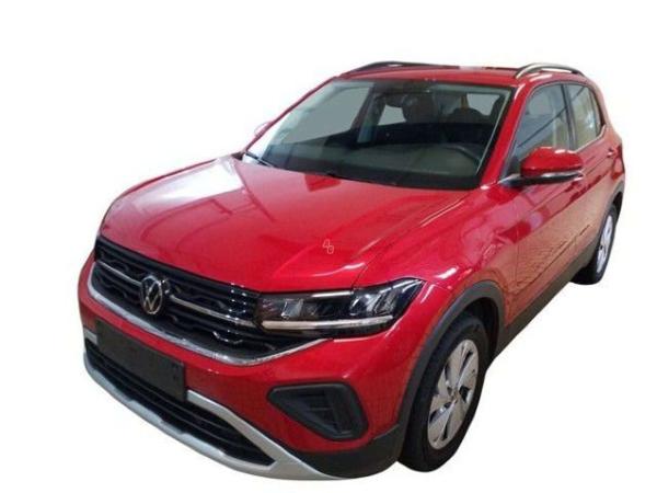 Red Volkswagen T-Cross 2024 in Kaunas, with an engine capacity of 1.00 L and mileage of 15 thousand km for 24768 €, photo 2 on AUTOMOTO.COM.LV