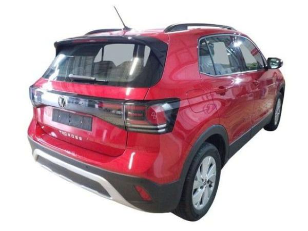 Red Volkswagen T-Cross 2024 in Kaunas, with an engine capacity of 1.00 L and mileage of 15 thousand km for 24768 €, photo 3 on AUTOMOTO.COM.LV