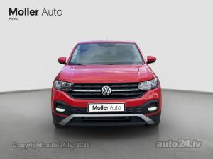 Sarkans Volkswagen T-Cross 2020 Pērnava, ar dzinēja tilpumu 1.00 L un nobraukumu 101 tūkst. km par 15900 €, foto 4 vietnē AUTOMOTO.COM.LV
