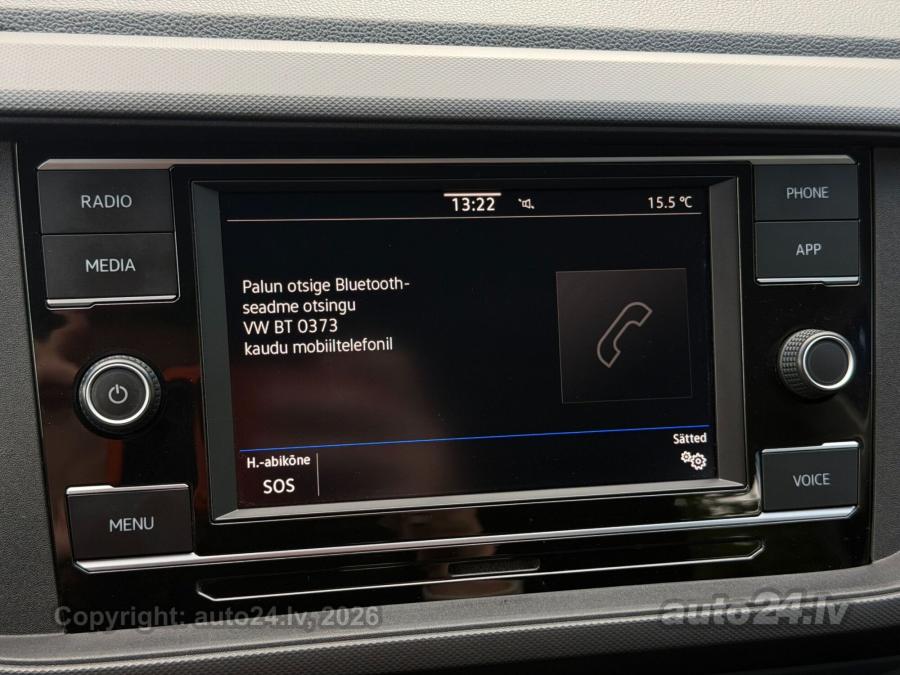 Sarkans Volkswagen T-Cross 2020 Pērnava, ar dzinēja tilpumu 1.00 L un nobraukumu 101 tūkst. km par 15900 €, foto 10 vietnē AUTOMOTO.COM.LV