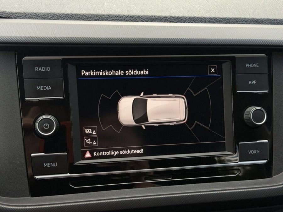 Sarkans Volkswagen T-Cross 2020 Pērnava, ar dzinēja tilpumu 1.00 L un nobraukumu 101 tūkst. km par 15900 €, foto 11 vietnē AUTOMOTO.COM.LV