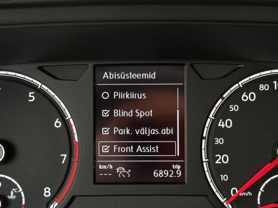Sarkans Volkswagen T-Cross 2020 Pērnava, ar dzinēja tilpumu 1.00 L un nobraukumu 101 tūkst. km par 15900 €, foto 15 vietnē AUTOMOTO.COM.LV