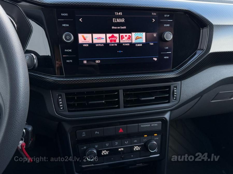 Фольксваген T-Cross 2020 в Пярну, объемом двигателя 1.00 л и пробегом 89 тыс. км за 14900 €, фото 9 на AUTOMOTO.COM.LV