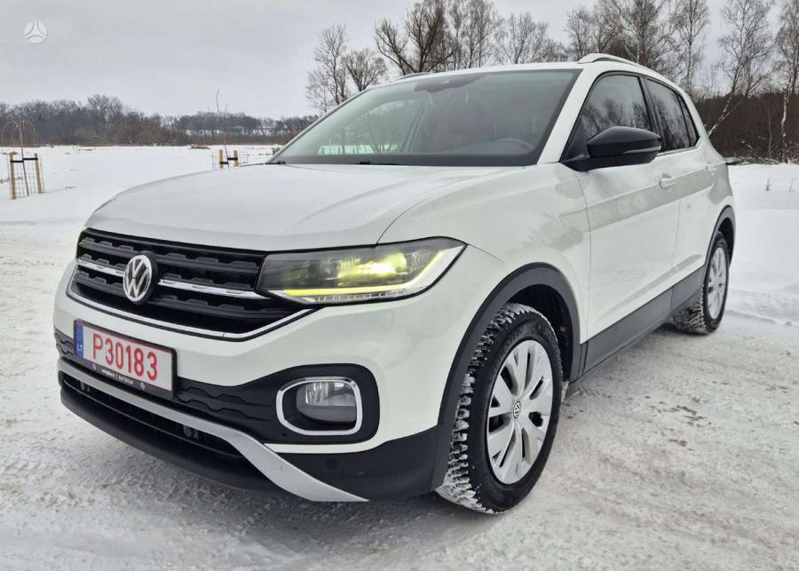 Белый Фольксваген T-Cross 2019 в Утена, объемом двигателя 1.60 л и пробегом 240 тыс. км за 10750 €, фото 5 на AUTOMOTO.COM.LV
