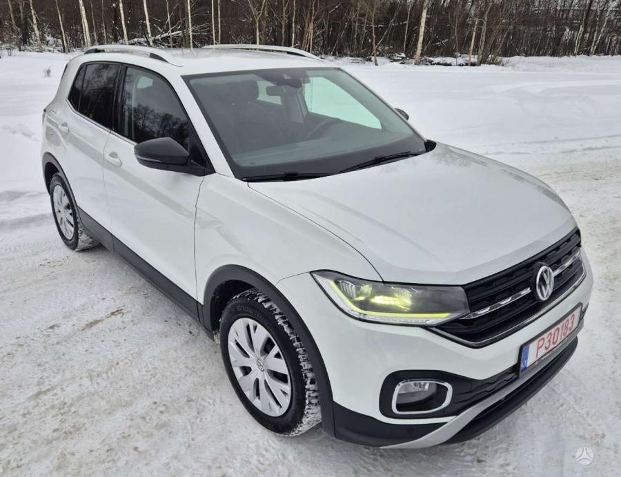 Белый Фольксваген T-Cross 2019 в Утена, объемом двигателя 1.60 л и пробегом 240 тыс. км за 10750 €, фото 9 на AUTOMOTO.COM.LV