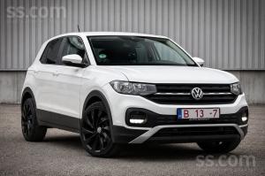 White Volkswagen T-Cross 2019 in Tukums, with an engine capacity of 1.00 L and mileage of 248 thousand km for 8900 €, photo  on AUTOMOTO.COM.LV