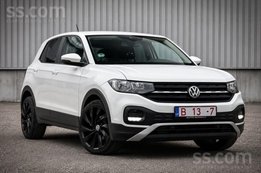 Белый Фольксваген T-Cross 2019 в Тукумс, объемом двигателя 1.00 л и пробегом 248 тыс. км за 8900 €, фото 1 на AUTOMOTO.COM.LV