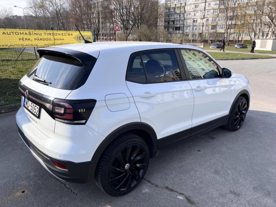 Balts Volkswagen T-Cross 2019 Rīga, ar dzinēja tilpumu 1.00 L un nobraukumu 244 tūkst. km par 13550 €, foto 7 vietnē AUTOMOTO.COM.LV