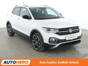 White Volkswagen T-Cross 2020 in Kaunas, with an engine capacity of 1.50 L and mileage of 40 thousand km for 25150 €, photo 8 on AUTOMOTO.COM.LV