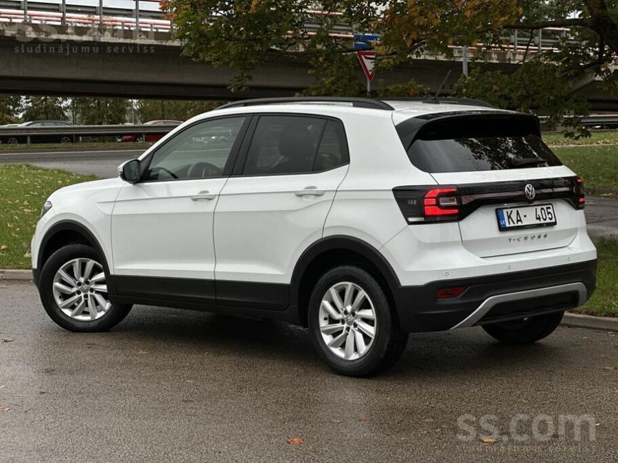 Balts Volkswagen T-Cross 2020 Rīga, ar dzinēja tilpumu 1.00 L un nobraukumu 69 tūkst. km par 13900 €, foto 33 vietnē AUTOMOTO.COM.LV