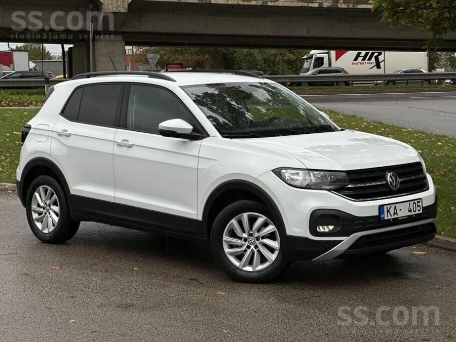 Balts Volkswagen T-Cross 2020 Rīga, ar dzinēja tilpumu 1.00 L un nobraukumu 69 tūkst. km par 13900 €, foto 5 vietnē AUTOMOTO.COM.LV