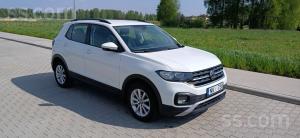 Белый Фольксваген T-Cross 2021 в Рига, объемом двигателя 1.00 л и пробегом 106 тыс. км за 16700 €, фото 2 на AUTOMOTO.COM.LV