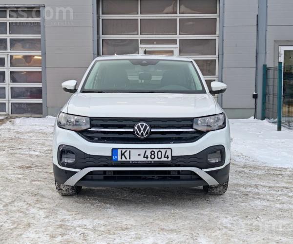 White Volkswagen T-Cross 2021 in Liepaja, with an engine capacity of 1.00 L and mileage of 62 thousand km for 15500 €, photo 8 on AUTOMOTO.COM.LV