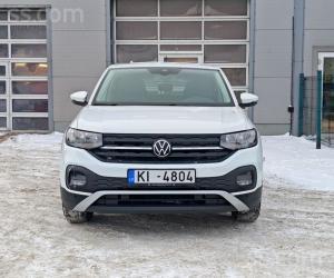 White Volkswagen T-Cross 2021 in Liepaja, with an engine capacity of 1.00 L and mileage of 62 thousand km for 15500 €, photo 8 on AUTOMOTO.COM.LV