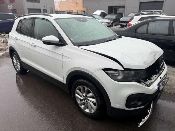 Balts Volkswagen T-Cross 2021 Viļņa, ar dzinēja tilpumu 1.00 L un nobraukumu 101 tūkst. km par 8700 €, foto 3 vietnē AUTOMOTO.COM.LV