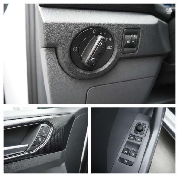 White Volkswagen T-Cross 2021 in Vilnius, with an engine capacity of 1.00 L and mileage of 70 thousand km for 14750 €, photo 10 on AUTOMOTO.COM.LV
