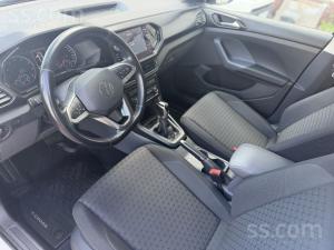 White Volkswagen T-Cross 2021 in Riga, with an engine capacity of 1.00 L and mileage of 163 thousand km for 11990 €, photo 22 on AUTOMOTO.COM.LV
