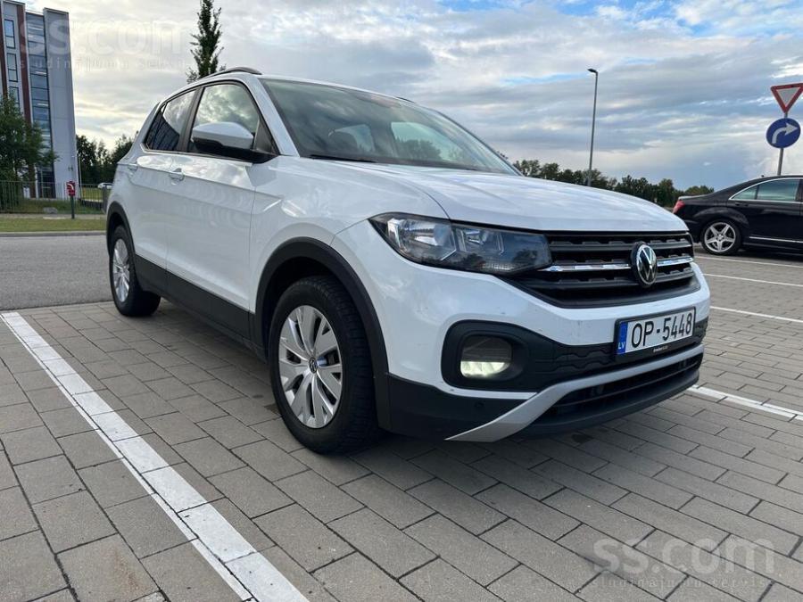 Balts Volkswagen T-Cross 2021 Rīga, ar dzinēja tilpumu 1.00 L un nobraukumu 220 tūkst. km par 9960 €, foto 5 vietnē AUTOMOTO.COM.LV
