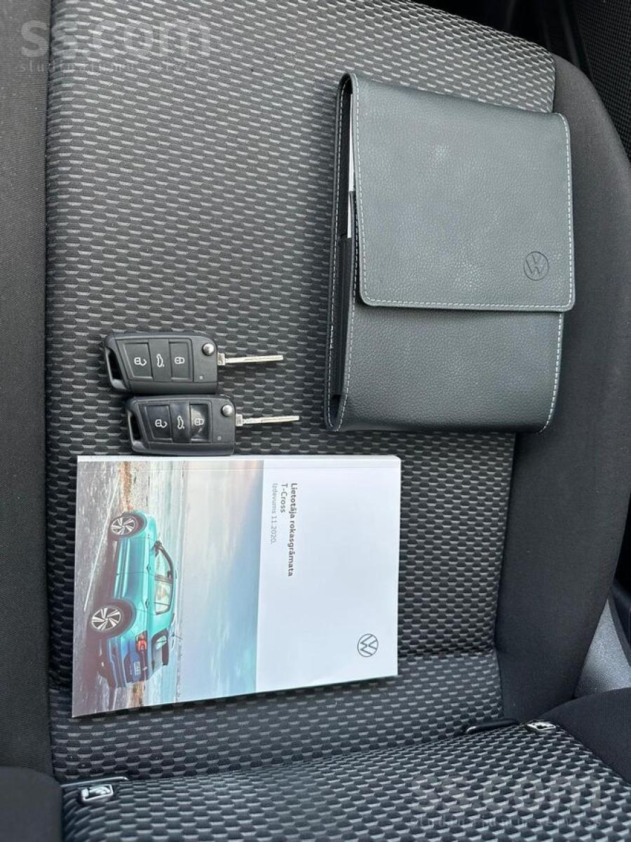 Balts Volkswagen T-Cross 2021 Rīga, ar dzinēja tilpumu 1.00 L un nobraukumu 220 tūkst. km par 9960 €, foto 20 vietnē AUTOMOTO.COM.LV