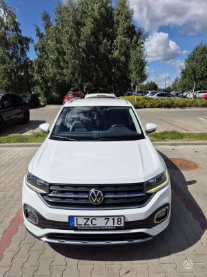 Balts Volkswagen T-Cross 2021 Viļņa, ar dzinēja tilpumu 1.00 L un nobraukumu 98 tūkst. km par 15800 €, foto  vietnē AUTOMOTO.COM.LV