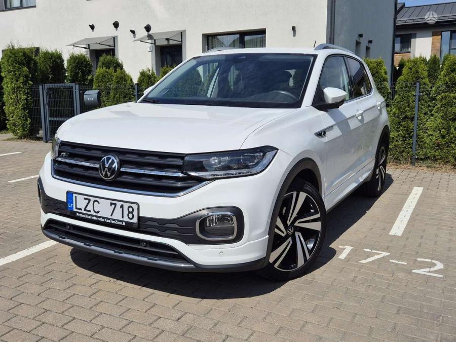 Balts Volkswagen T-Cross 2021 Viļņa, ar dzinēja tilpumu 1.00 L un nobraukumu 98 tūkst. km par 15800 €, foto 21 vietnē AUTOMOTO.COM.LV