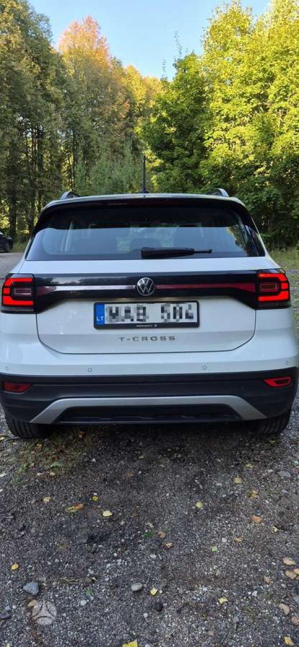 Balts Volkswagen T-Cross 2021 Prienai, ar dzinēja tilpumu 1.00 L un nobraukumu 216 tūkst. km par 12200 €, foto 7 vietnē AUTOMOTO.COM.LV