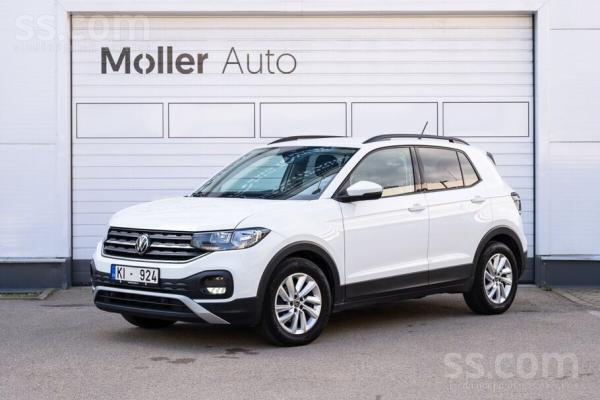 Белый Фольксваген T-Cross 2021 в Рига, объемом двигателя 1.00 л и пробегом 78 тыс. км за 14950 €, фото 1 на AUTOMOTO.COM.LV