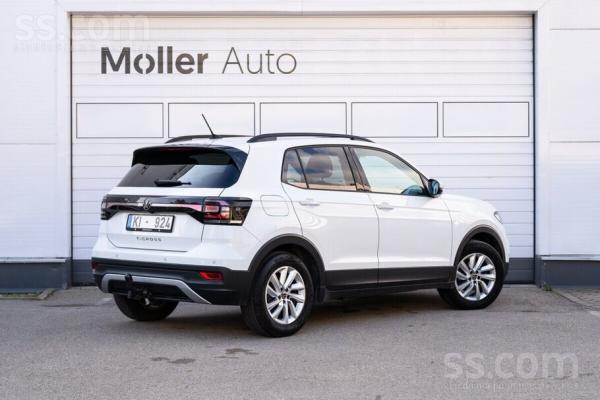 Белый Фольксваген T-Cross 2021 в Рига, объемом двигателя 1.00 л и пробегом 78 тыс. км за 14950 €, фото 4 на AUTOMOTO.COM.LV