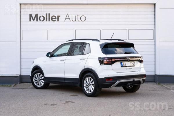 Белый Фольксваген T-Cross 2021 в Рига, объемом двигателя 1.00 л и пробегом 78 тыс. км за 14950 €, фото 5 на AUTOMOTO.COM.LV