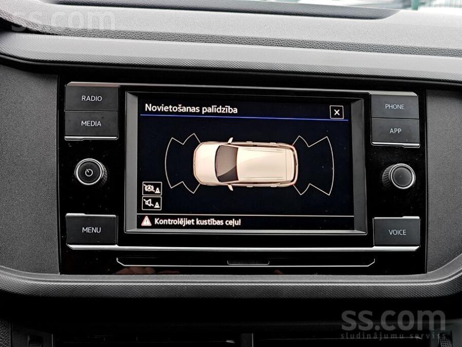 White Volkswagen T-Cross 2021 in Liepaja, with an engine capacity of 1.00 L and mileage of 70 thousand km for 14000 €, photo 11 on AUTOMOTO.COM.LV