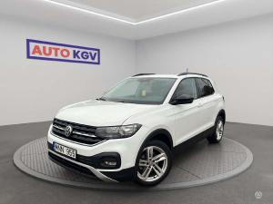 Balts Volkswagen T-Cross 2022 Kauņa, ar dzinēja tilpumu 1.00 L un nobraukumu 47 tūkst. km par 15999 €, foto  vietnē AUTOMOTO.COM.LV