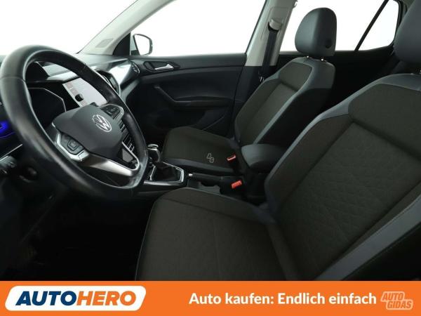 Balts Volkswagen T-Cross 2022 Kauņa, ar dzinēja tilpumu 1.00 L un nobraukumu 29 tūkst. km par 25799 €, foto 10 vietnē AUTOMOTO.COM.LV