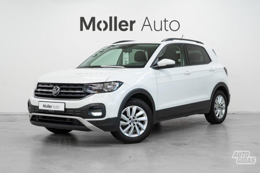 Balts Volkswagen T-Cross 2022 Viļņa, ar dzinēja tilpumu 1.00 L un nobraukumu 78 tūkst. km par 16750 €, foto 1 vietnē AUTOMOTO.COM.LV