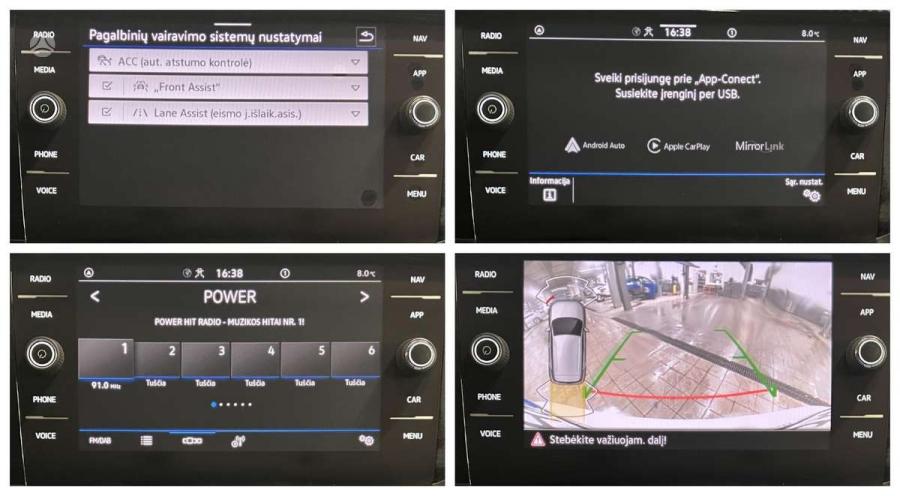 Balts Volkswagen T-Cross 2022 Kauņa, ar dzinēja tilpumu 1.00 L un nobraukumu 60 tūkst. km par 17900 €, foto 11 vietnē AUTOMOTO.COM.LV