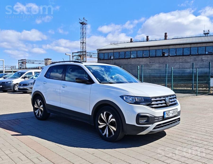 Белый Фольксваген T-Cross 2022 в Лиепая, объемом двигателя 1.00 л и пробегом 48 тыс. км за 17500 €, фото 7 на AUTOMOTO.COM.LV