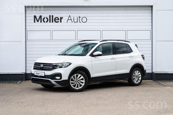 Balts Volkswagen T-Cross 2022 Rīga, ar dzinēja tilpumu 1.00 L un nobraukumu 70 tūkst. km par 17250 €, foto 1 vietnē AUTOMOTO.COM.LV