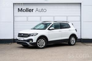 Белый Фольксваген T-Cross 2022 в Рига, объемом двигателя 1.00 л и пробегом 70 тыс. км за 17250 €, фото  на AUTOMOTO.COM.LV