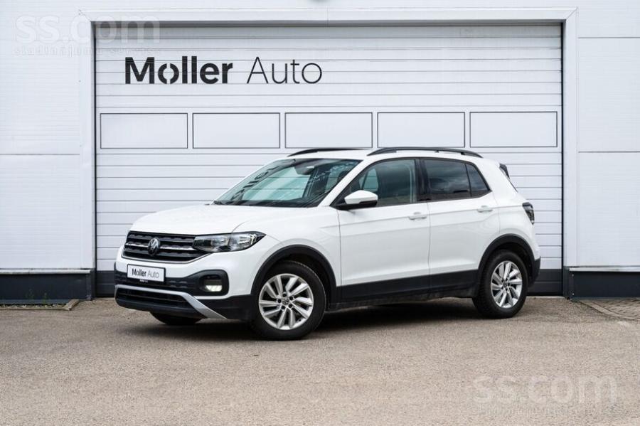 Белый Фольксваген T-Cross 2022 в Рига, объемом двигателя 1.00 л и пробегом 70 тыс. км за 17250 €, фото 1 на AUTOMOTO.COM.LV