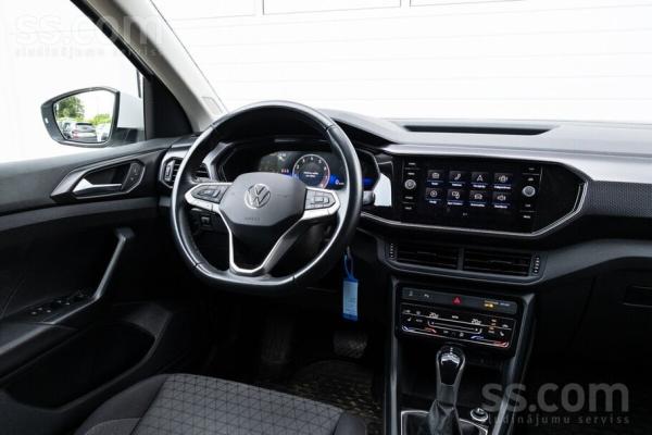 Balts Volkswagen T-Cross 2022 Rīga, ar dzinēja tilpumu 1.00 L un nobraukumu 70 tūkst. km par 17250 €, foto 9 vietnē AUTOMOTO.COM.LV