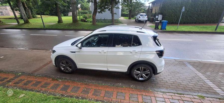 Balts Volkswagen T-Cross 2022 Kauņa, ar dzinēja tilpumu 1.00 L un nobraukumu 105 tūkst. km par 19200 €, foto 5 vietnē AUTOMOTO.COM.LV