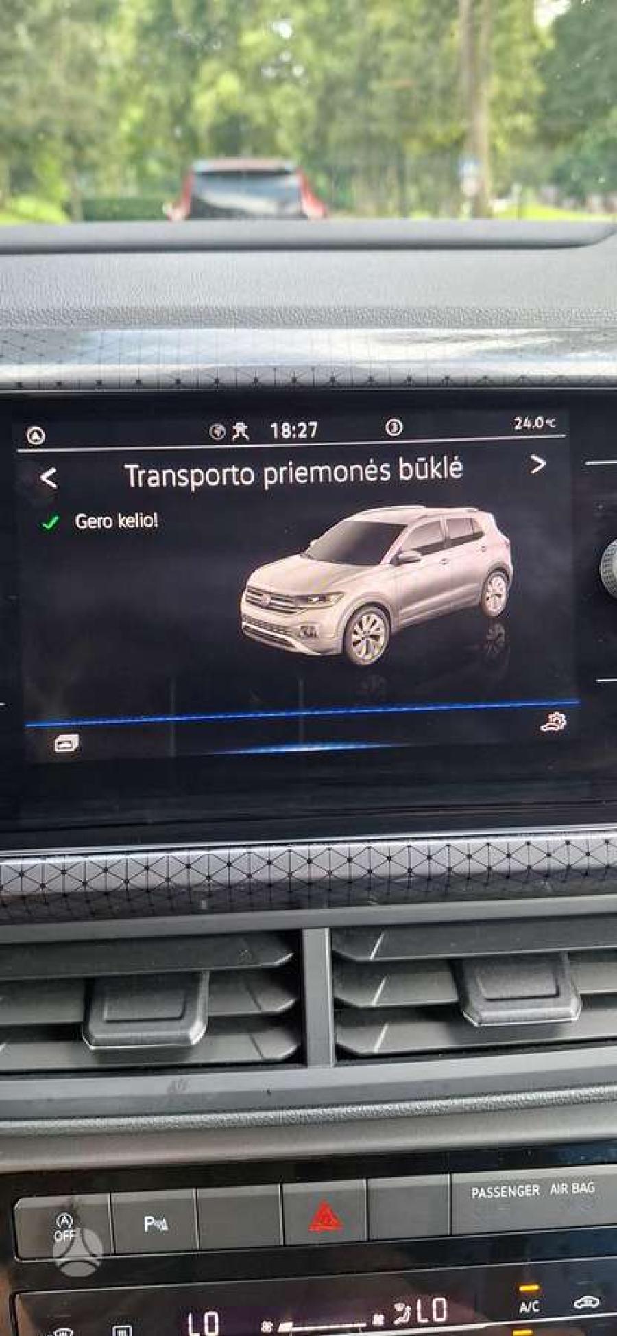 Balts Volkswagen T-Cross 2022 Kauņa, ar dzinēja tilpumu 1.00 L un nobraukumu 105 tūkst. km par 19200 €, foto 12 vietnē AUTOMOTO.COM.LV