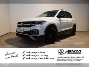 White Volkswagen T-Cross 2023 in Kaunas, with an engine capacity of 1.50 L and mileage of 44 thousand km for 27128 €, photo  on AUTOMOTO.COM.LV