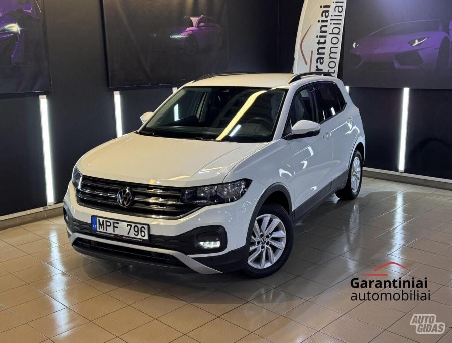 Белый Фольксваген T-Cross 2023 в Авиженяй, объемом двигателя 1.00 л и пробегом 81 тыс. км за 17950 €, фото 1 на AUTOMOTO.COM.LV
