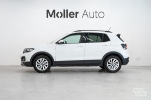 White Volkswagen T-Cross 2023 in Vilnius, with an engine capacity of 1.00 L and mileage of 45 thousand km for 18550 €, photo 3 on AUTOMOTO.COM.LV