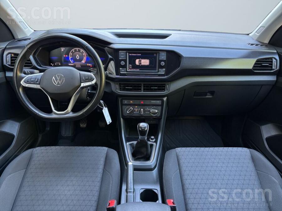 Белый Фольксваген T-Cross 2023 в Рига, объемом двигателя 1.00 л и пробегом 93 тыс. км за 14440 €, фото 11 на AUTOMOTO.COM.LV