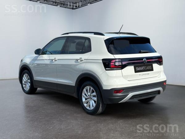 Balts Volkswagen T-Cross 2023 Rīga, ar dzinēja tilpumu 1.00 L un nobraukumu 88 tūkst. km par 17230 €, foto 3 vietnē AUTOMOTO.COM.LV