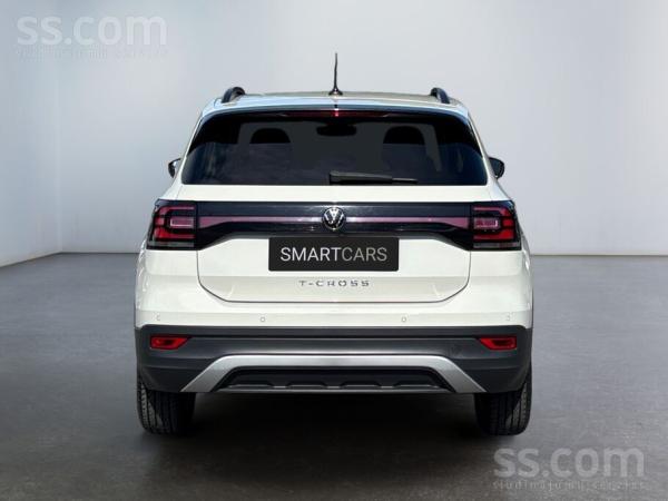 Balts Volkswagen T-Cross 2023 Rīga, ar dzinēja tilpumu 1.00 L un nobraukumu 88 tūkst. km par 17230 €, foto 4 vietnē AUTOMOTO.COM.LV